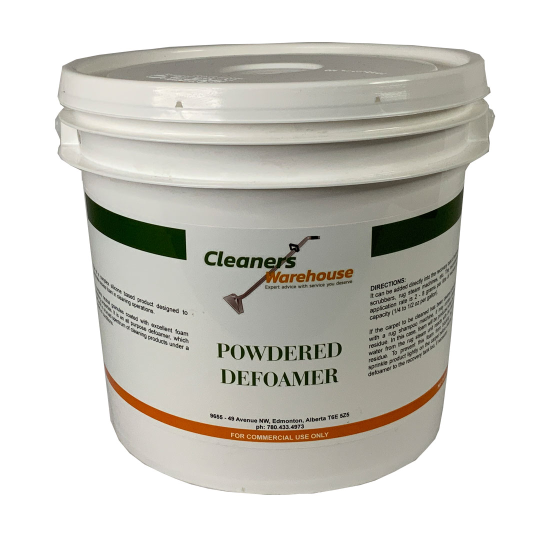 Cleaners Warehouse Powdered Defoamer Pail - Cleaners Warehouse