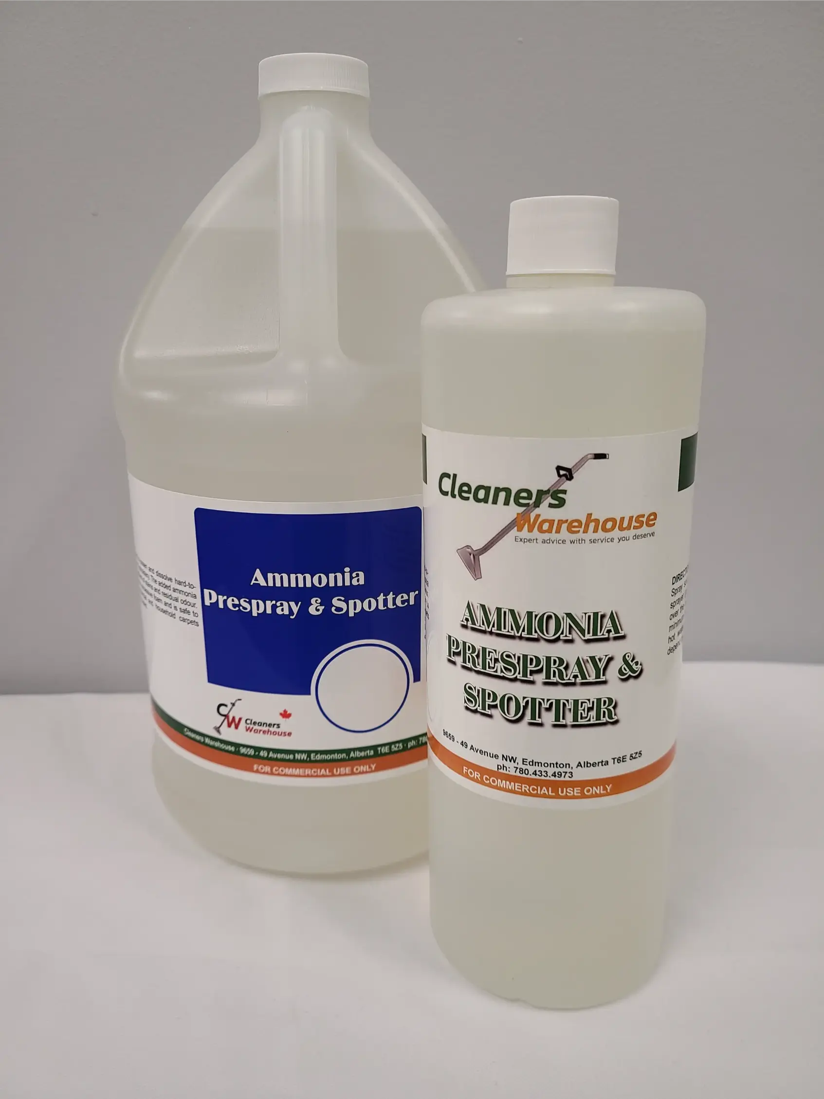 Cleaners Warehouse Ammonia Prespray & Spotter (1lt & 4lt) - Cleaners ...